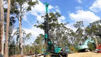 China CFA Construction Borehole Pile Machine KR80M for sale