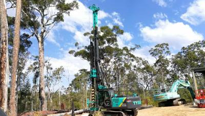 China CFA Construction Borehole Pile Machine KR80M for sale