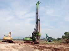 China TYSIM KR125C  Max. Drilling Diameter 1300mm Max. Drilling Depth 43m High Stability Low Cost Hydraulic Drilling Rig for sale