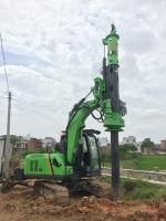 China TYSIM Mini Hydraulic Piling Rig With 4T Max Rotary Torque Max. drilling diameter 1000mm Max. drilling depth  10 m/12m for sale