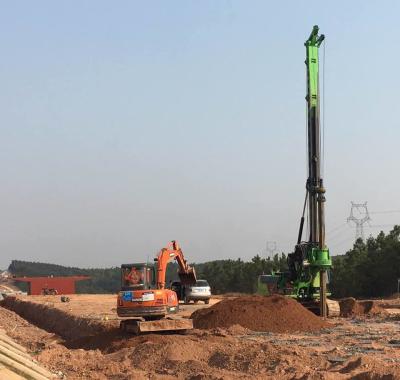 China KR80A High Efficiency Rotary Piling Rig , Drilling Diameter 1000 Mm Max. Drilling Depth 28 M for sale