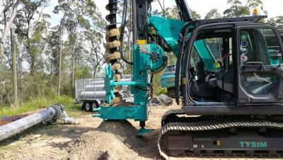 China KR80M Double Rotary Drilling Rig Machine for CFA , Max Torque 80 KN.M for sale