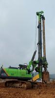 China KR125A Infrastructure Pile Driving Equipment 37m Max Pile Depth Low Noise Max. torque 125kN.m for sale