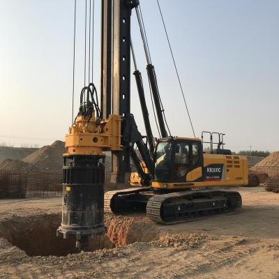 China KR300C Rotary Piling Rig Machine with 320 kN.m Torque for 54m Drilling Depth and 2500mm Diameter for sale