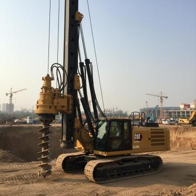 China CAT Chassis KR300C Hydraulic Rotary Drilling Rig with 54m Depth 320 kN.m Torque and 2500mm Diameter for sale
