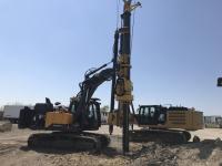 China KR50A Micro Rotary Piling Rig Depth 24 m Piling Bored Hole Equipment for sale