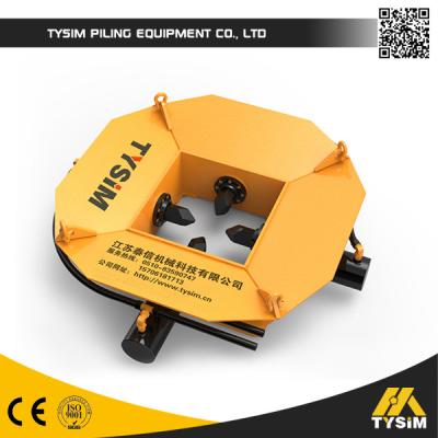 China Hydraulic Concrete Square Pile Breaker For Excavator Crushing Foundation Piles for sale