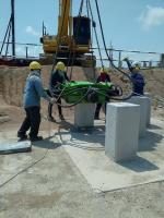 China KP380A Quick Assembled Hydraulic Pile Breaker More Convenient To Transport Max.rod pressure 600 kN Crowd stroke 180 mm for sale