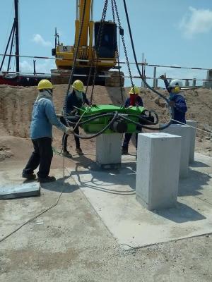 China KP380A Quick Assembled Hydraulic Pile Breaker More Convenient To Transport Max.rod pressure 600 kN Crowd stroke 180 mm for sale