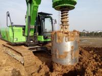 China Tysim KR50 Rotary Drilling Rig rotary bored piling with High Efficiency for sale