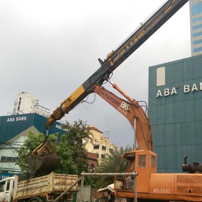 China Max Vertical Digging Depth 26M Excavator Telescopic Boom Foundation Drilling Tools Digging Equipment for sale