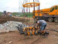 China Professional Pile Cutting Equipment Hydraulic Pile Driver For Construction Concrete Pile for sale