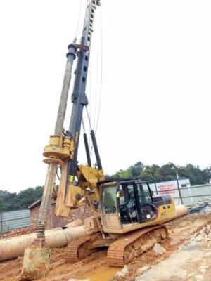 China 1M Max Drilling Dia Pile Driving Equipment KR90C With CAT 318D Excavator Chassis Max. Drilling Depth 32m Torque 90kN.M for sale