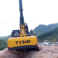 China KR125C Hydraulic Piling Rig Bored Pile Drilling Machine With CAT Chassis Max. drilling diameter 1300 mm depth 43 m for sale
