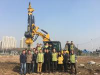 China TYSIM KR40 Mini Hydraulic Drilling Machine Rig Tysim Piling Equipment Diameter 1200 Mm Depth Max. Drilling Depth for sale