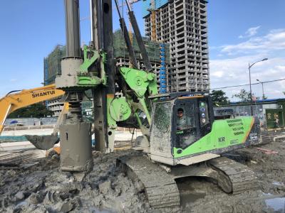 China KR125A 43 m Interlocking Kelly Bar Bored Pile Equipment Max. drilling diameter 1300 mm for sale