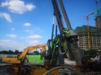 China KR125 Low Noise Rotary Piling Rig For 37m Depth for sale