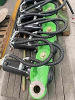 China Cylinder Stroke 135mm Concrete Hydraulic Pile Breaker for sale