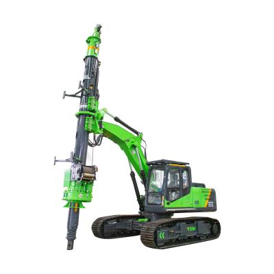 China 40kN.M Hydraulic Rotary Drilling Rig 12m Max Drilling Depth for sale