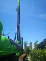 China KR285C Rotary 22KN Diameter 2500 mm Piling Rig Machine Max. torque 285kN.m for sale
