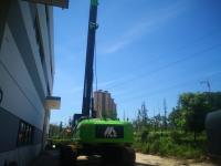 China KR285C Diameter 2500 mm Depth 85 m Rotary Piling Rig Max. torque 285kN.m for sale