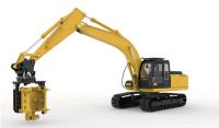 China CE Side Clamp Hydraulic Vibro Hammer Excentric Moment 7.5kgm for sale