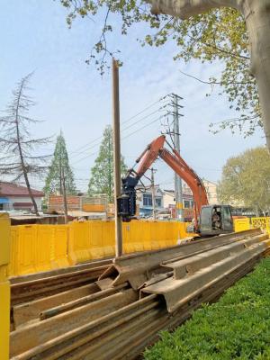 China 5.5kgm Side Grip Excavator Mounted Vibratory Pile Hammer for sale