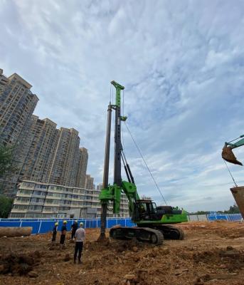 China Drilling Depth 54m Diameter 2500mm Rotary Pile Machine Torque 300kN.m KR300C for sale