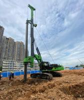 China 54m 27 Rpm 2500mm Hydraulic Piling Machine KR300C Torque 320 kN.m for sale