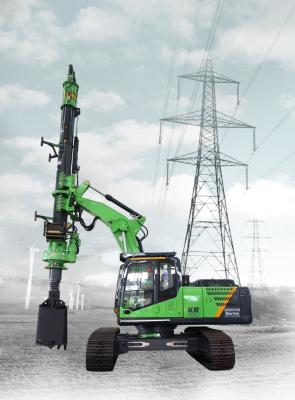 China KR50D 30 rpm Hydraulic Small Rotary Piling Machine  20 m Max. drilling diameter 1200 mm for sale