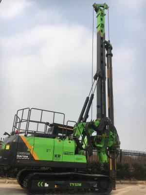 China TYSIM KR90A Hydraulic Rotary Piling Rig Diameter And Drilling Depth 28m for sale