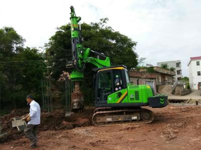 China Small Hydraulic Rotary Piling Rig With Speed Rotation 7~40 rpm KR40A Max. drilling diameter 1000mm for sale