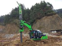 China 20m Depth And Diameter 1200mm ISO Hydraulic Pile Driver for sale