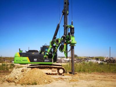 China Long Sprial CFA Rotary Piling Rig For 12m Depth  Max. Drilling Diameter 600mm High Stability Low Cost for sale