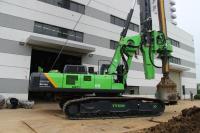 China Hydraulic Rotary Drilling Rig Machine Winch Pull 75kN Diameter 400mm for sale