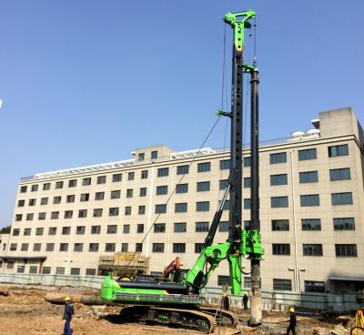 China Diameter 2500 mm Depth 80 m Hydraulic Piling Rig Max. torque 285kN.m for sale