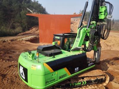 China Hydraulic Piling Rig with 1200mm Max Drilling Diameter and Hydraulic Joystick Control for Efficient Construction Equipment for sale