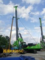 China KR280 Max. Torque 280 KN.M Hydraulic Piling Rig 80 M Depth Pile Driving Rigs for sale