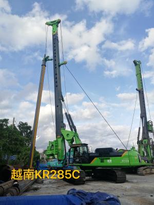 China KR280 Max. Torque 280 KN.M Hydraulic Piling Rig 80 M Depth Pile Driving Rigs for sale