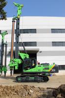 China KR150D Hydraulic Piling Rig Max Drilling Depth 30M CE Low Head Room. for sale