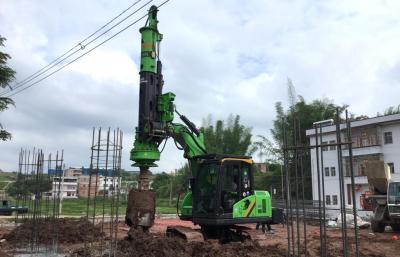 China KR40A Speed Rotation 7-40 rpm Mini Piling Rig Torque 32/42 Kn.M for sale
