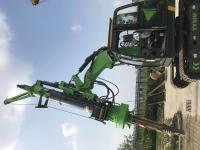 China Hydraulic Rotary Piling Drilling Rig Winch Pull 75kN 1100 Mm for sale