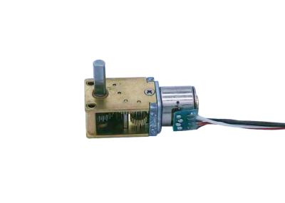 China 10mm Worm Stepper Motor 18° Step Angle 39Ω Resistance Multiple Reduction Ratios for sale