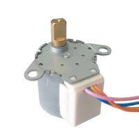 China 20BYJ26 Bipolar Permanent Magnet Stepper Motor 5V 85:1 Gearbox 4 Cables 20mm for sale