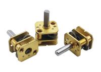 China 12GB Square Metal Micro Gearbox 15mm Size 10x12mm RoHS Certified 1:2 to 1:1000 Ratio for sale