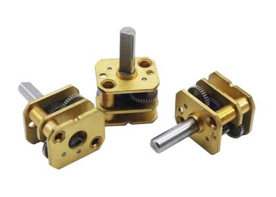 China 12GB Square Metal Micro Gearbox 15mm Size 10x12mm RoHS Certified 1:2 to 1:1000 Ratio for sale