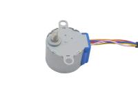 China Permanent Magnet Gear Stepper Motor 12V 5-Wire 24BYJ48 Low Noise High Precision for sale