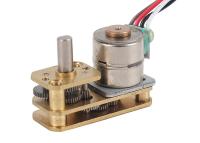 China 10mm Micro Geared Stepper Motor 5V 18 Degree Step Angle 2 Phase 4 Wire for Medical Instruments for sale