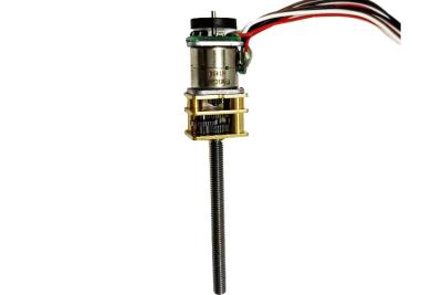 China 10mm 5V Stepper Gear Motor 18° Step Angle with Encoder for Medical Equipment for sale