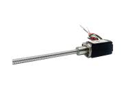 China 20mm Nema 8 Hybrid Stepper Motor Bipolar 4 Lead 1.8 Degree Step Angle ACME Screw Stroke Optional for sale